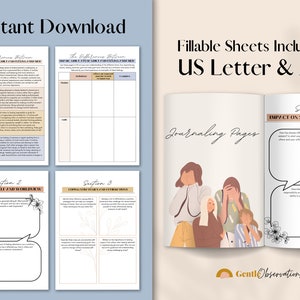 Guilt Vs Shame Mini Bundle, Shame Worksheets, Shame & Guilt Journal ...