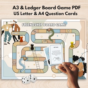 Social Skills Friendship Board Game for Kids, SEL, Assertive ...