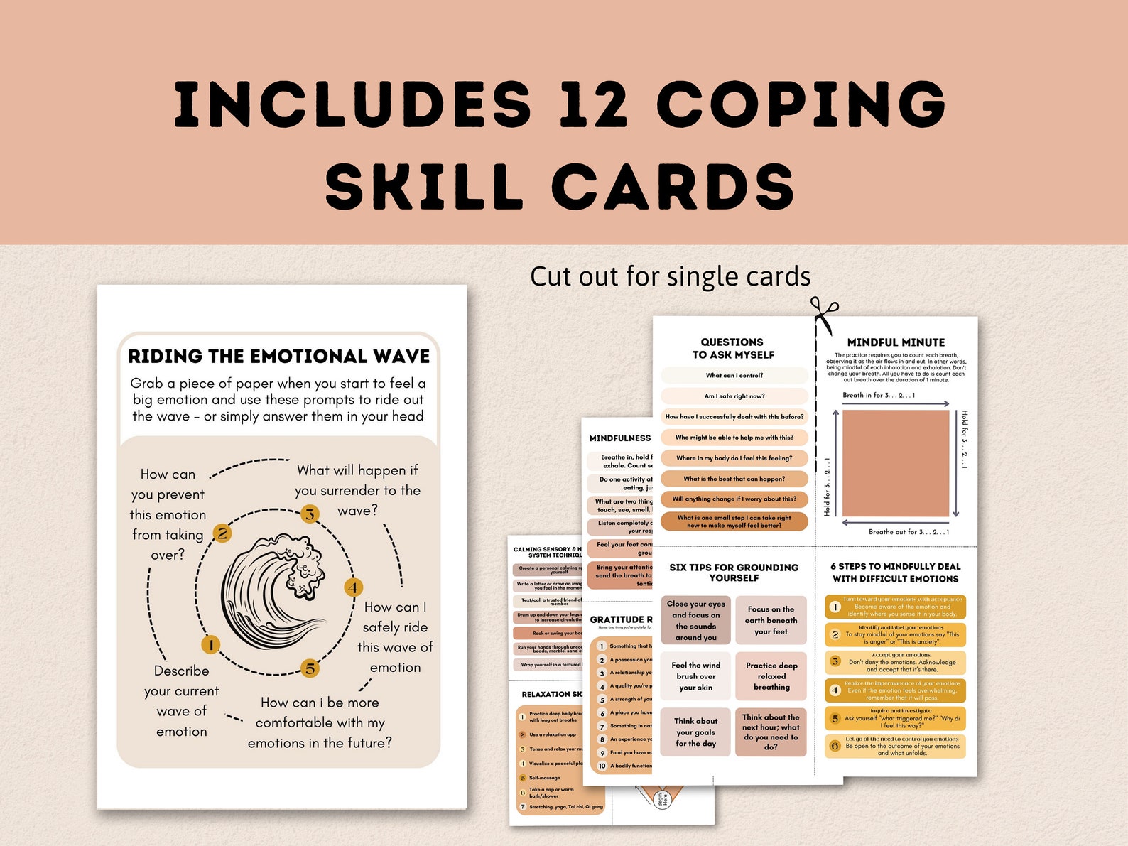 The Worry Tree Worksheets GAD Anxiety Relief Challenging - Etsy