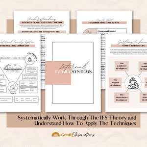 IFS Cheat Sheet Internal Family Systems Worksheets, Parts Work Therapy ...