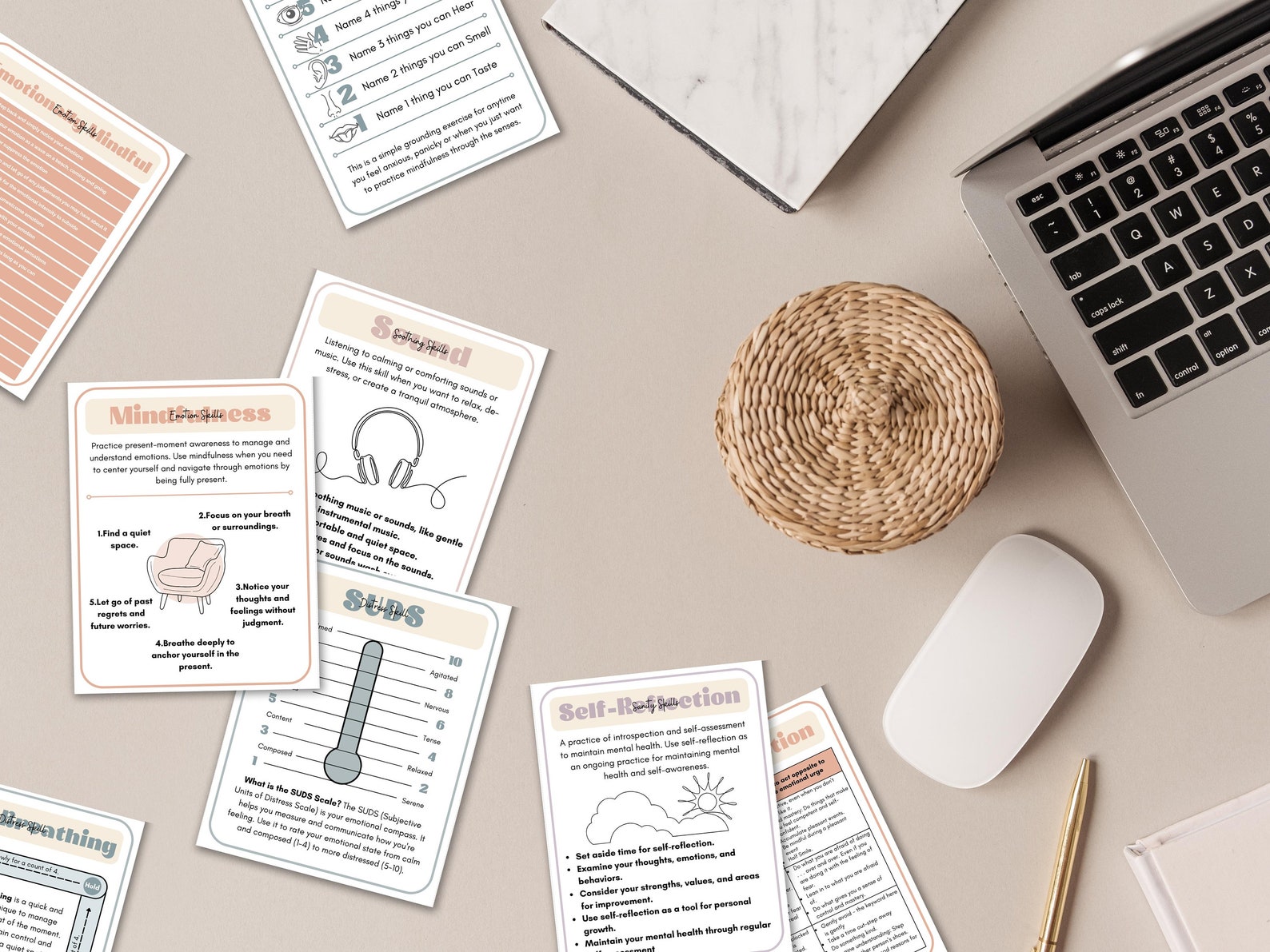 Schema Therapy Coping Skill Cards Include: DBT Skills, Somatic Therapy ...