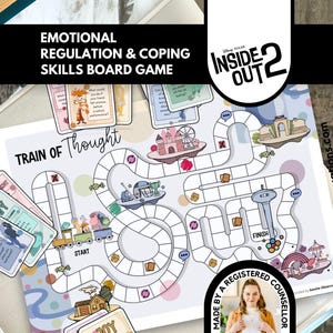 Inside Out 2 Emotional Regulation Bundle for School Counselors, SEL ...