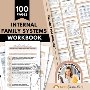 IFS Bundle, Internal Family Systems Worksheets, IFS Cheat Sheets, Parts ...