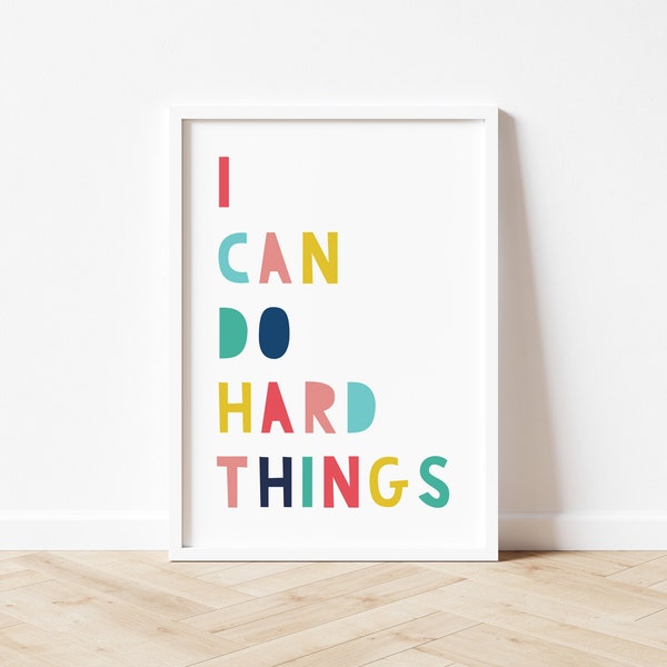 I Can Do Hard Things - Etsy