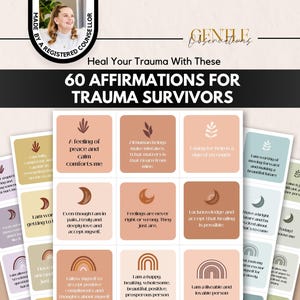 Affirmations for Trauma Survivors, Anxiety Coping Statements, Anxiety ...