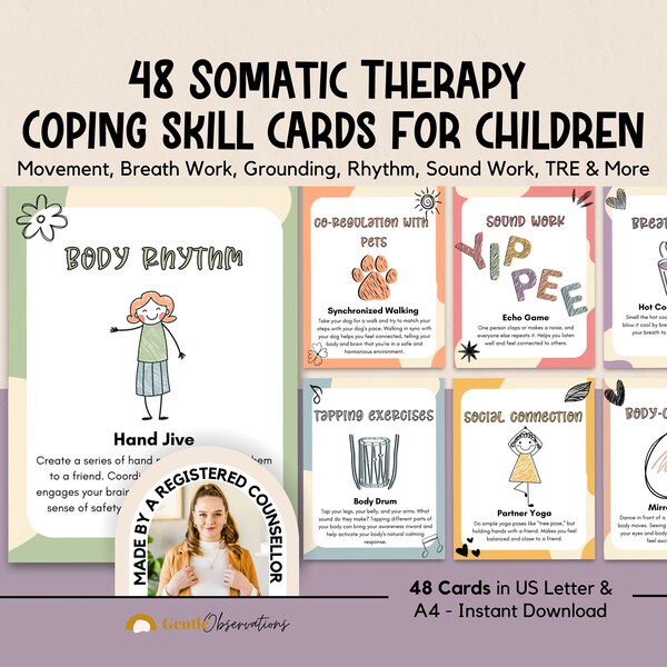 Somatic Regulation for Kids - Etsy