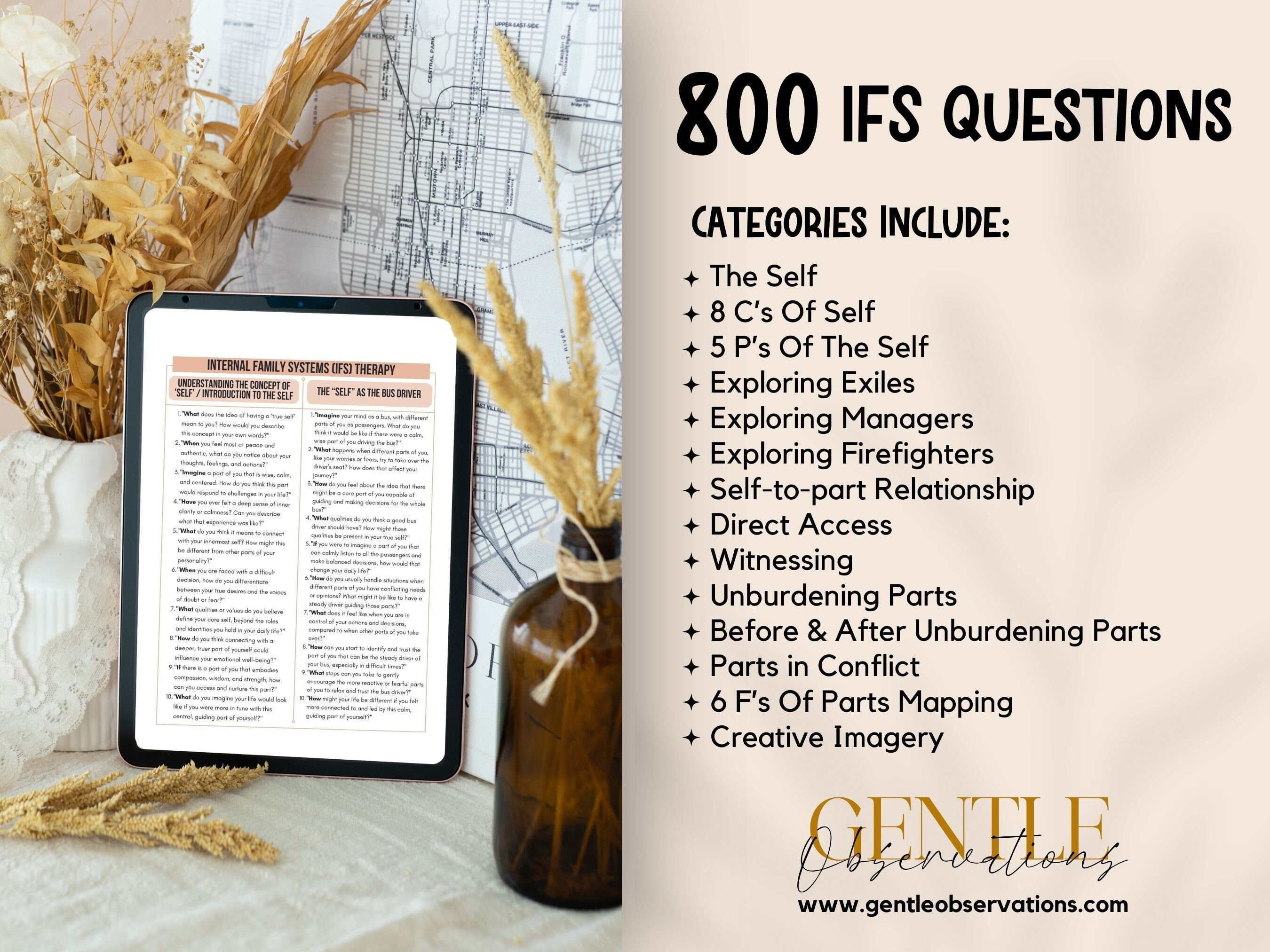 800 IFS Questions Cheat Sheet for Therapists, IFS Parts Work Therapy ...