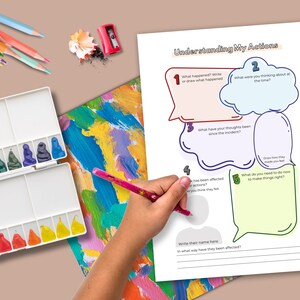 Behavior Analysis Think Sheets for Restorative Justice Circles and ...