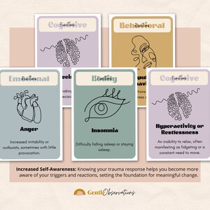 Common Trauma Reactions Checklist and Card Deck, Cognitive Functioning, Emotional Regulation ...