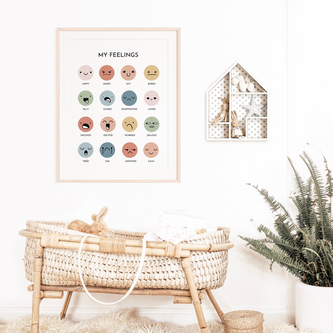 FEELINGS CHART Feelings Poster Emotions Chart School | Etsy