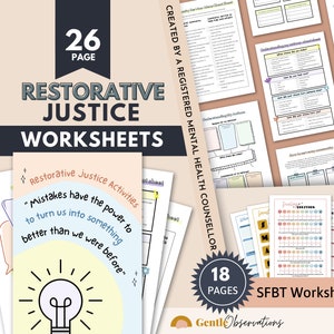 Kids Therapy Bundle, Trauma Worksheets for Kids Grief Workbook, Coping ...