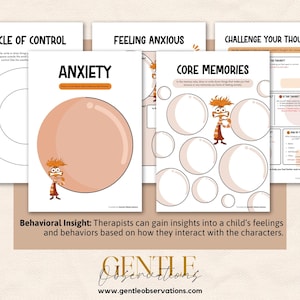 Inside Out 2 Emotional Regulation Feelings Workbook for School ...