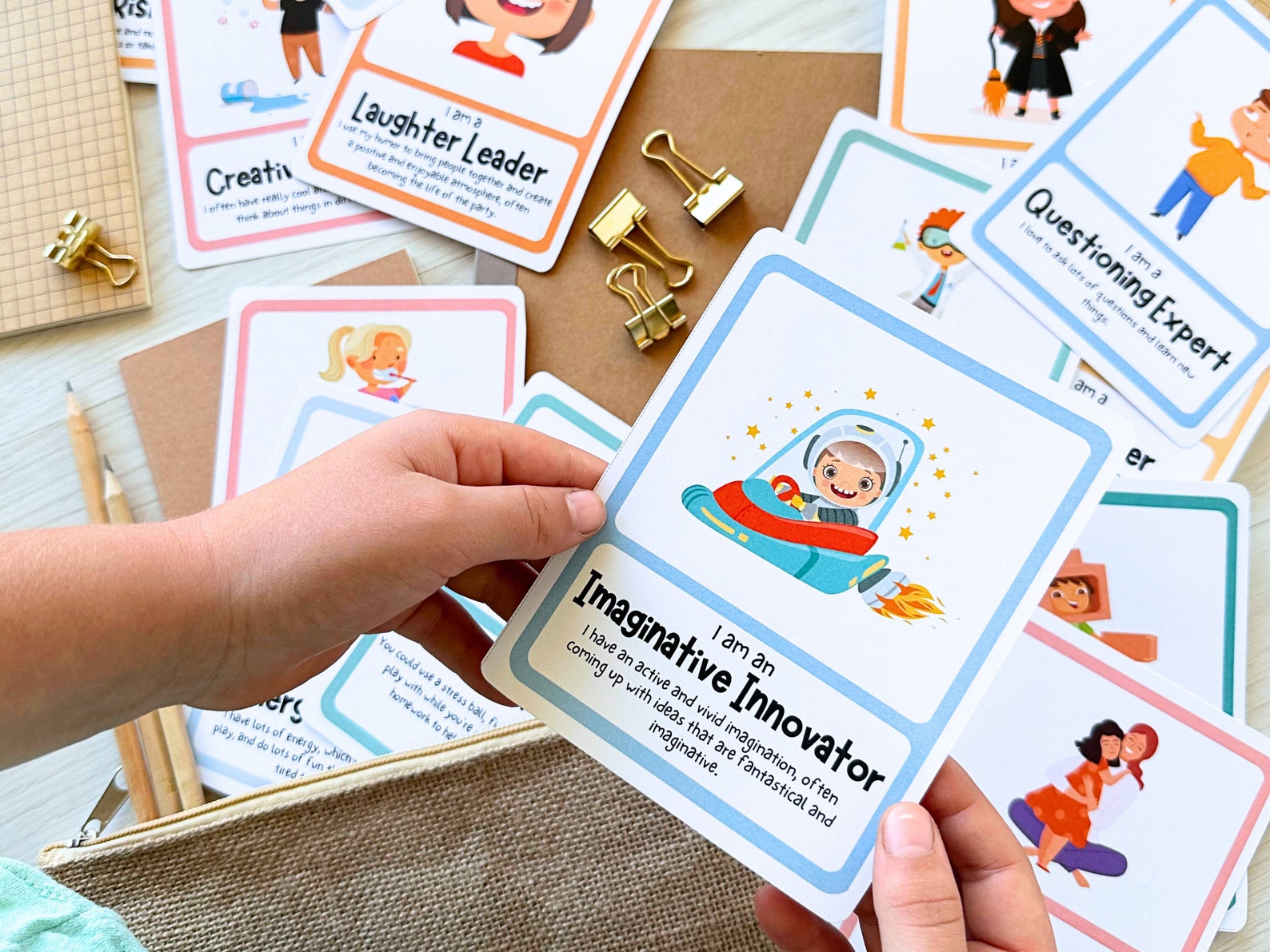 ADHD Superpower Coping Skill Affirmation Flashcards, Executive ...