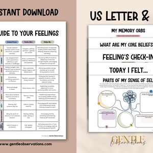 Inside Out 2 Emotional Regulation Worksheet Bundle for School ...