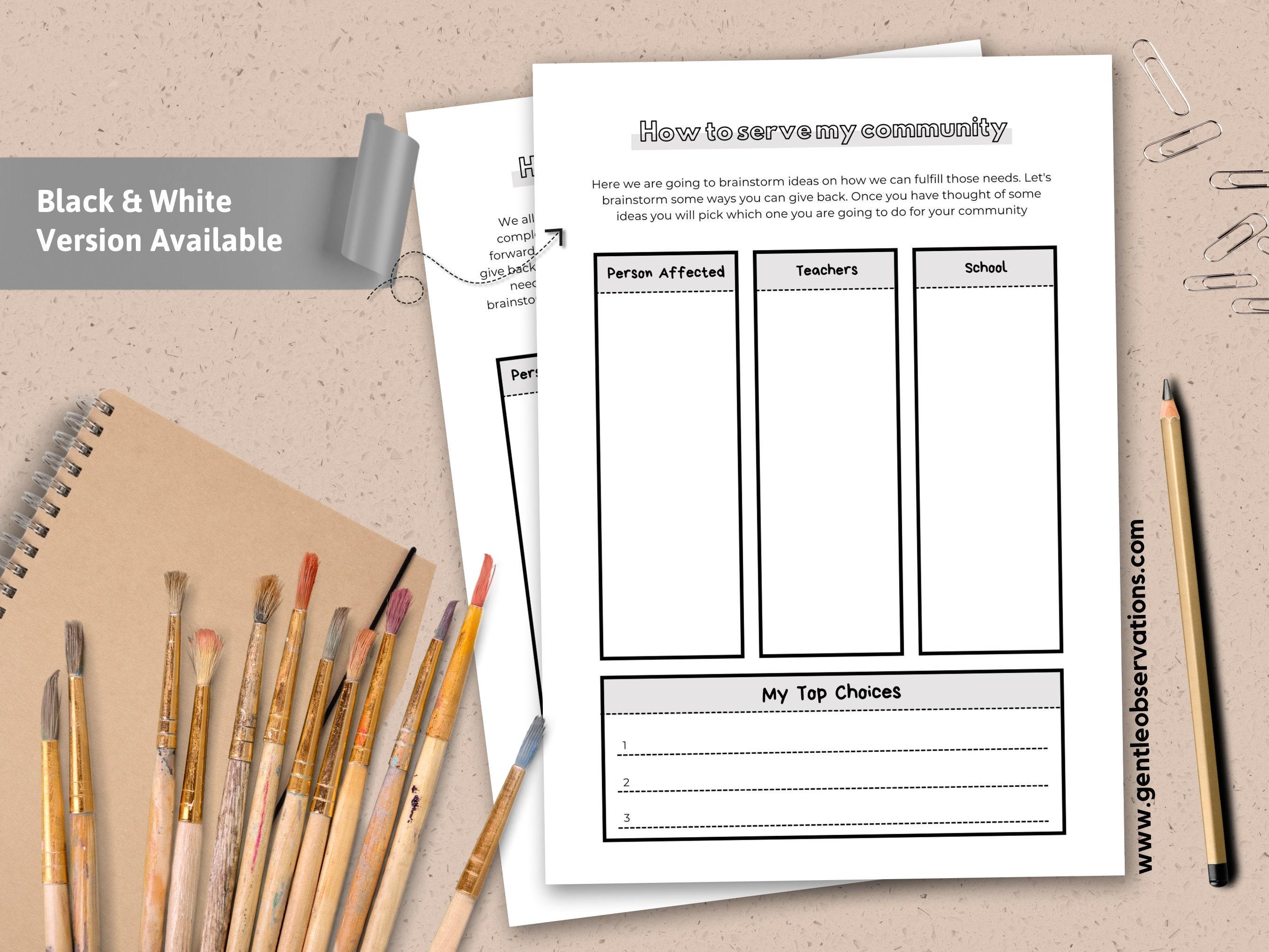 Positive Communication and Restorative Justice Worksheets for School ...