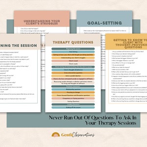 Therapy Questions, Counseling Session Questions, Open-ended ...