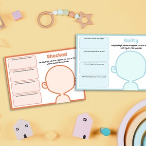 Playdough Feelings Placemats for Social Emotional Learning Emotional ...