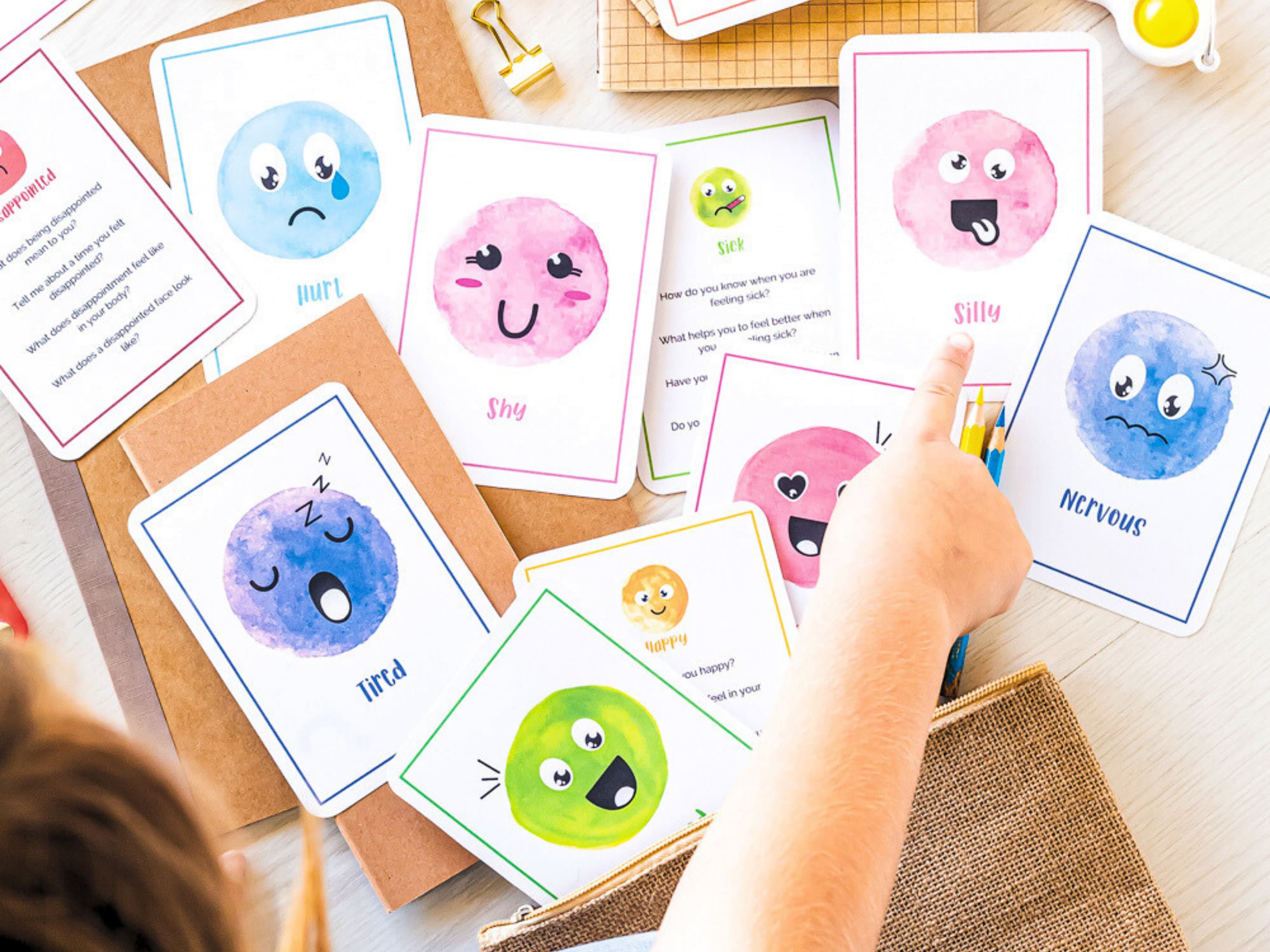 Emotional Regulation Feelings Cards for Calming Corners in Classrooms ...