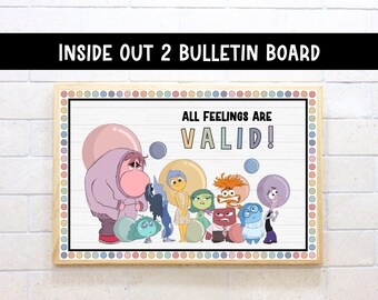 Inside Out 2 Bulletin Board Bundle - Etsy UK