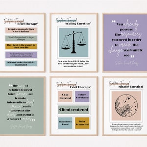 Solution Focused Therapy Bundle, Solution Focused Worksheets Kids and ...