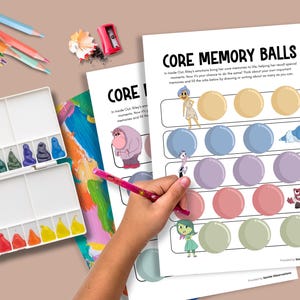 Inside Out 2 Emotional Regulation Worksheet Bundle for School ...