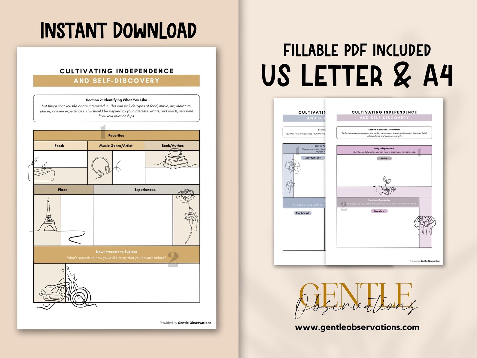 Self-awareness Worksheets for Co-dependent Relationships, Finding ...