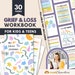 Grief and Loss Poster Bundle for Kids, Stages of Grief, Task of Grief ...