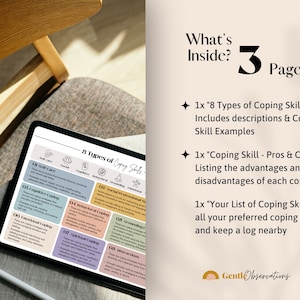 8 Types of Coping Skills Toolkit for Emotional Regulation, Self-care ...
