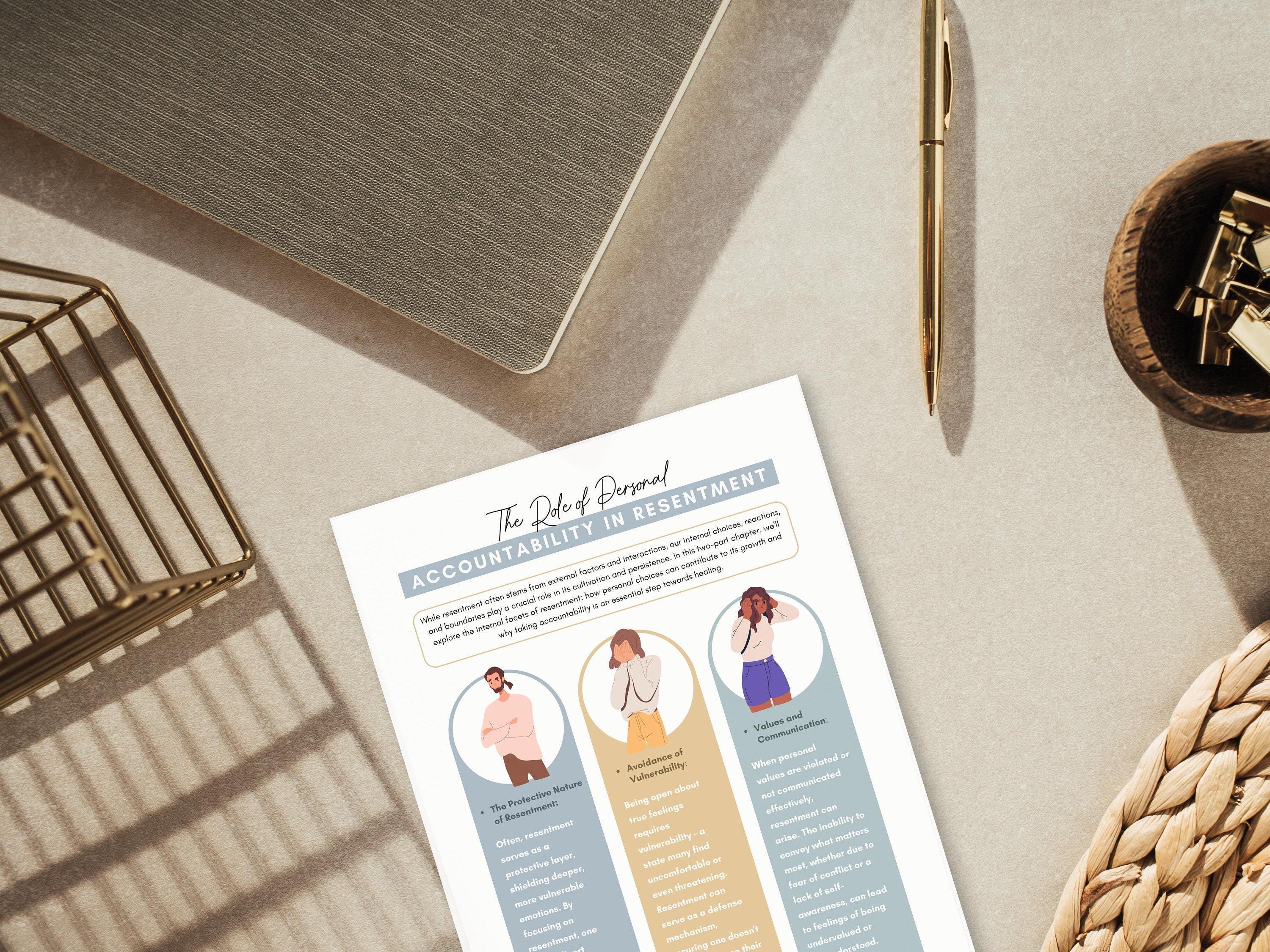 Managing Resentment in Relationships Workbook for Adults and Teens ...