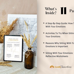 Sitting With Your Emotions - Self-awareness & Emotional Regulation Tool ...