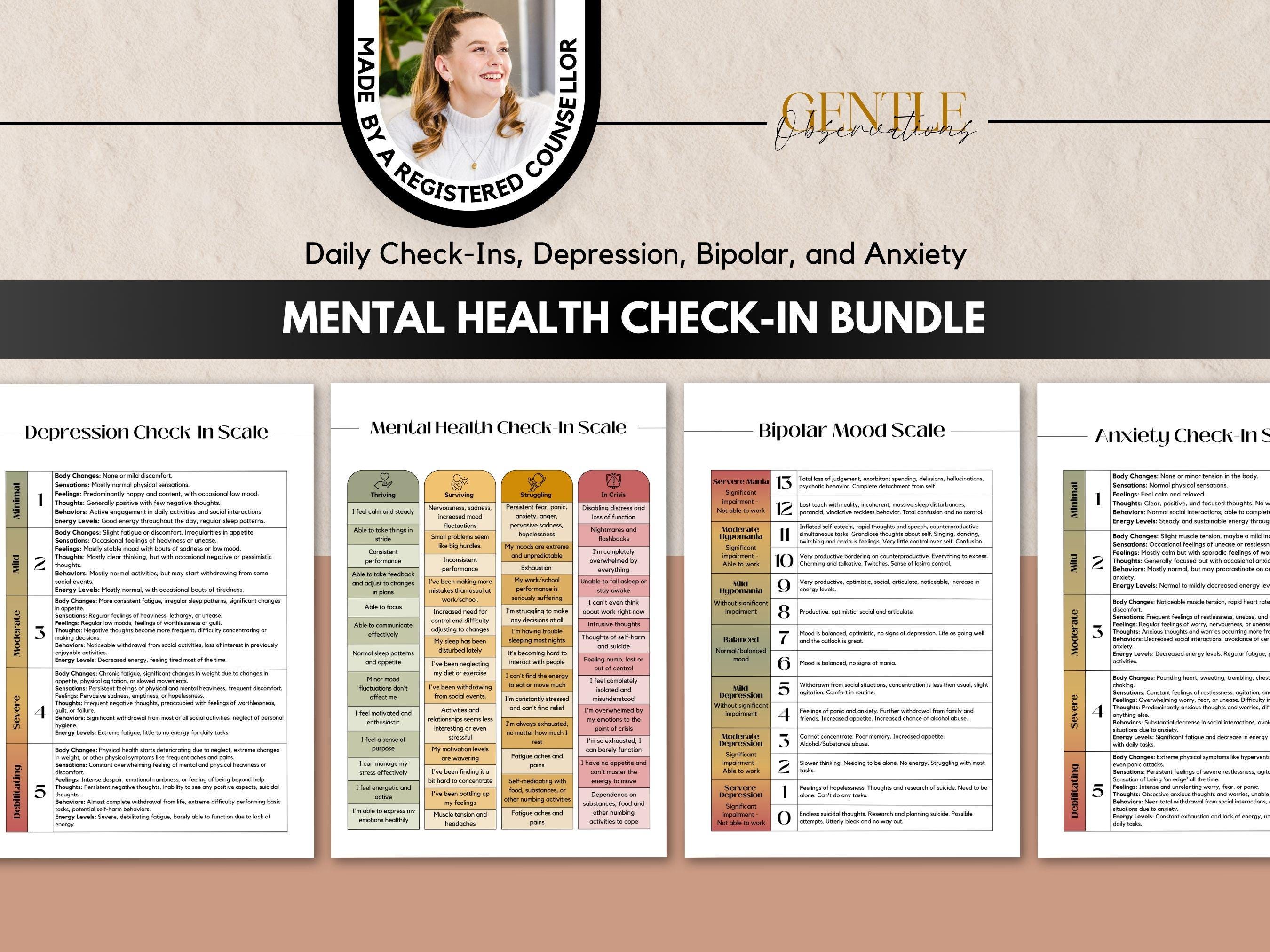 Mental Health Check-in Scales to Identify Emotions in Therapy Sessions ...