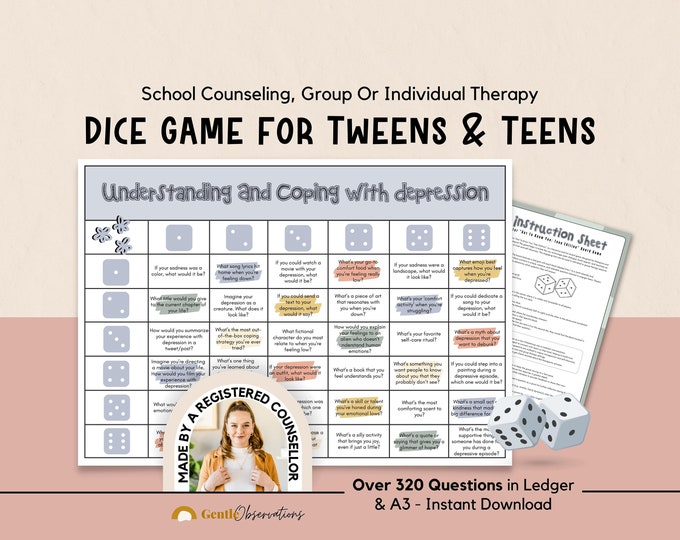 Mindfulness BINGO Game - 10 Player - School Counseling Activity ...