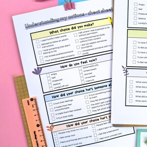 Positive Communication and Restorative Justice Worksheets for School ...