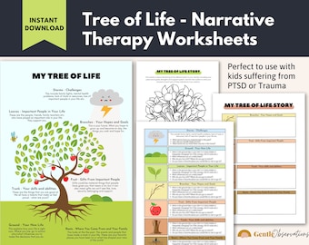 Narrative Therapy Tree of Life - Etsy