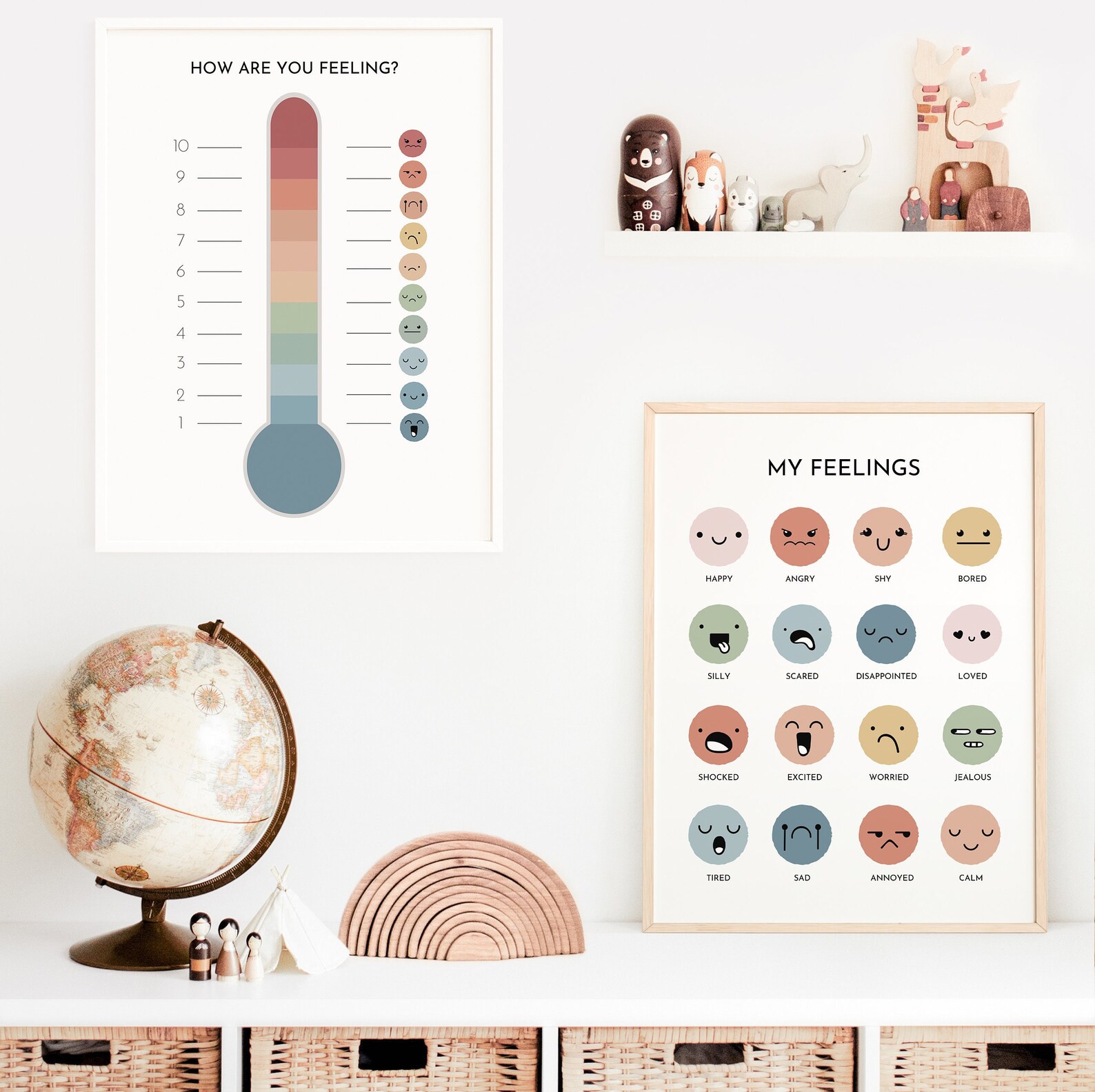 FEELINGS CHART Feelings Poster Emotions Chart School - Etsy