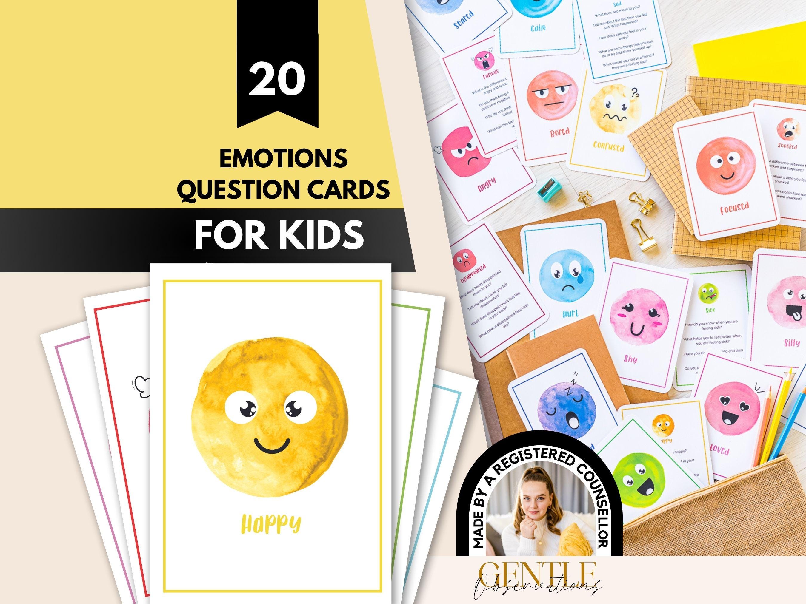 Emotional Regulation Feelings Cards for Calming Corners in Classrooms ...