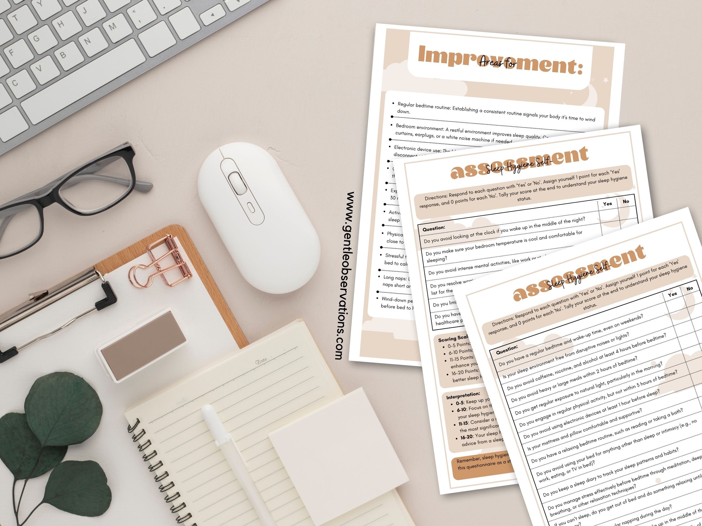 Sleep Hygiene Self-assessment Questionnaire to Improve Sleeping ...