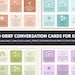 Grief Conversation Cards for Kids and Teens, Grief Question Cards ...
