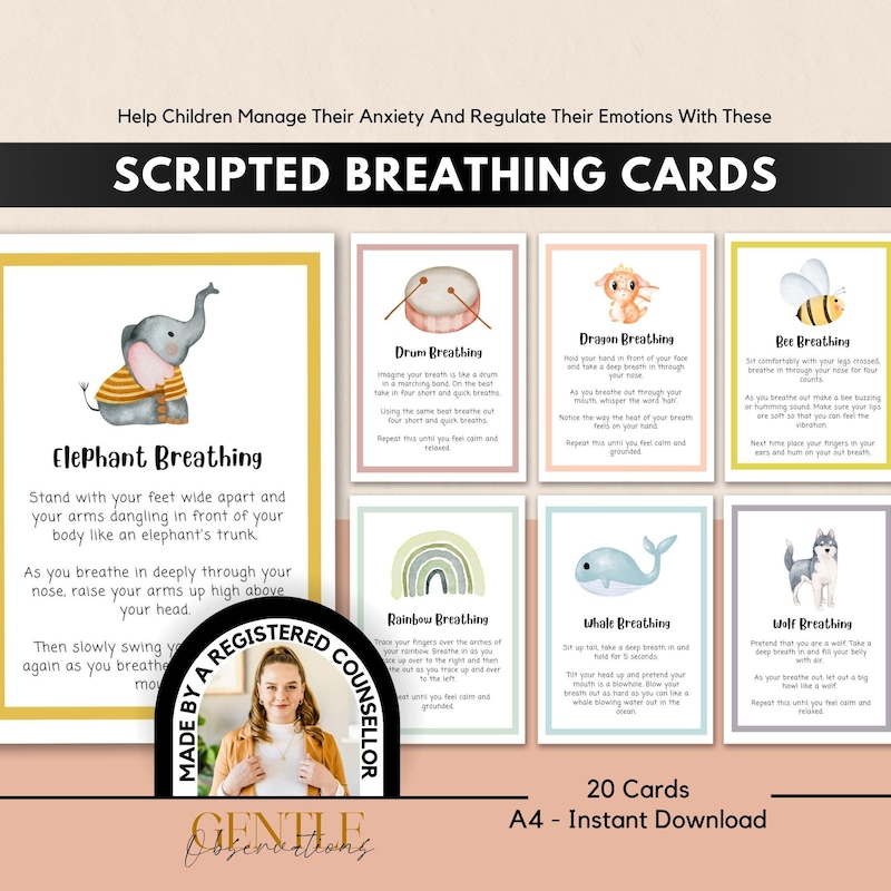 Mindfulness Wallet Cards - Etsy