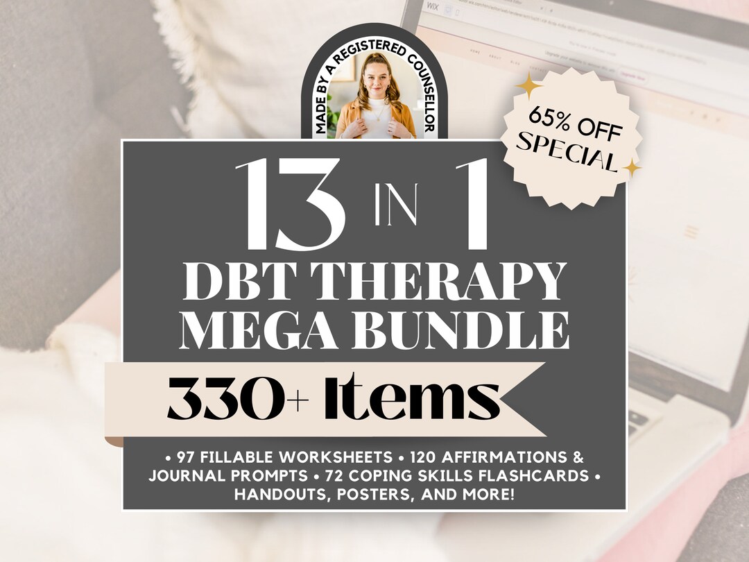 DBT Mega Bundle DBT Workbook DBT Skills Therapy Worksheets - Etsy