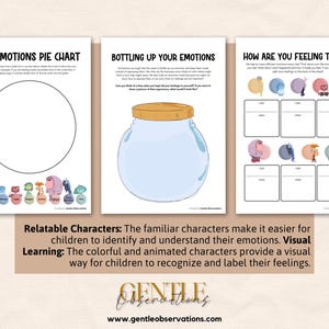 Inside Out 2 Emotional Regulation Worksheet Bundle for School ...