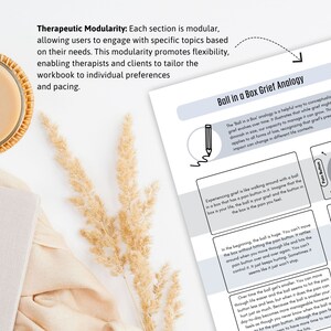 Grief Workbook for Teens & Adults, Stages of Grief Worksheets, Primary ...