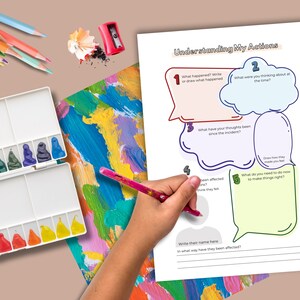 Positive Communication and Restorative Justice Worksheets for School ...