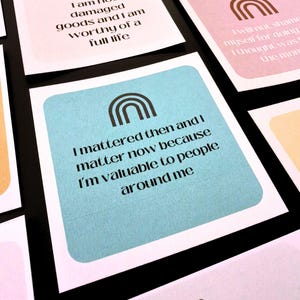 Affirmations for Trauma Survivors, Anxiety Coping Statements, Anxiety ...