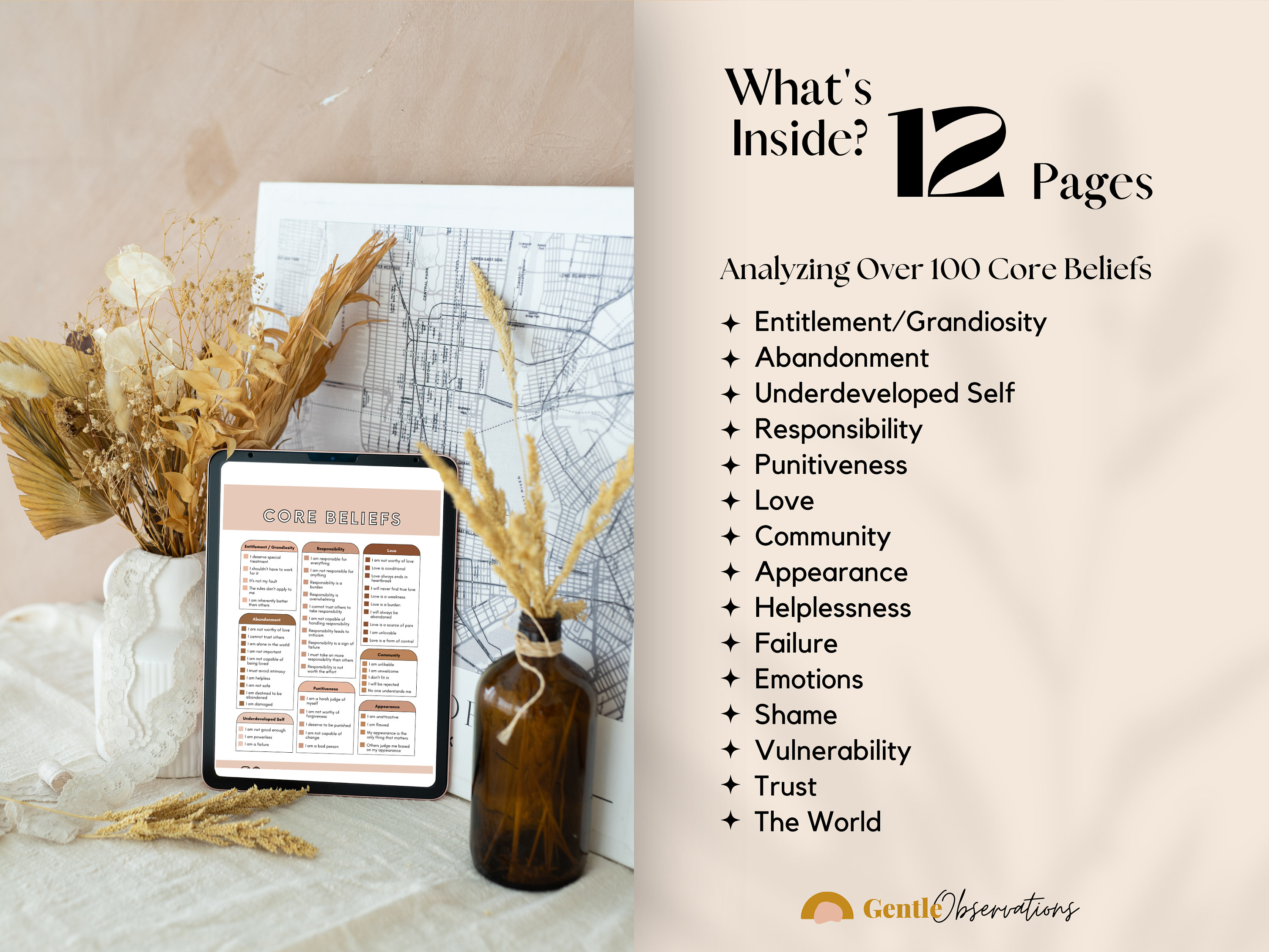 Common Core Beliefs Worksheets for Therapists Cognitive - Etsy Common Core Beliefs Worksheets for Therapists Cognitive - Etsy