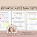 Positive Communication and Restorative Justice Worksheets for School ...