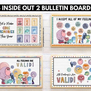 Inside Out 2 Emotional Regulation Bundle for School Counselors, SEL ...