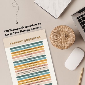 Therapy Questions, Counseling Session Questions, Open-ended ...