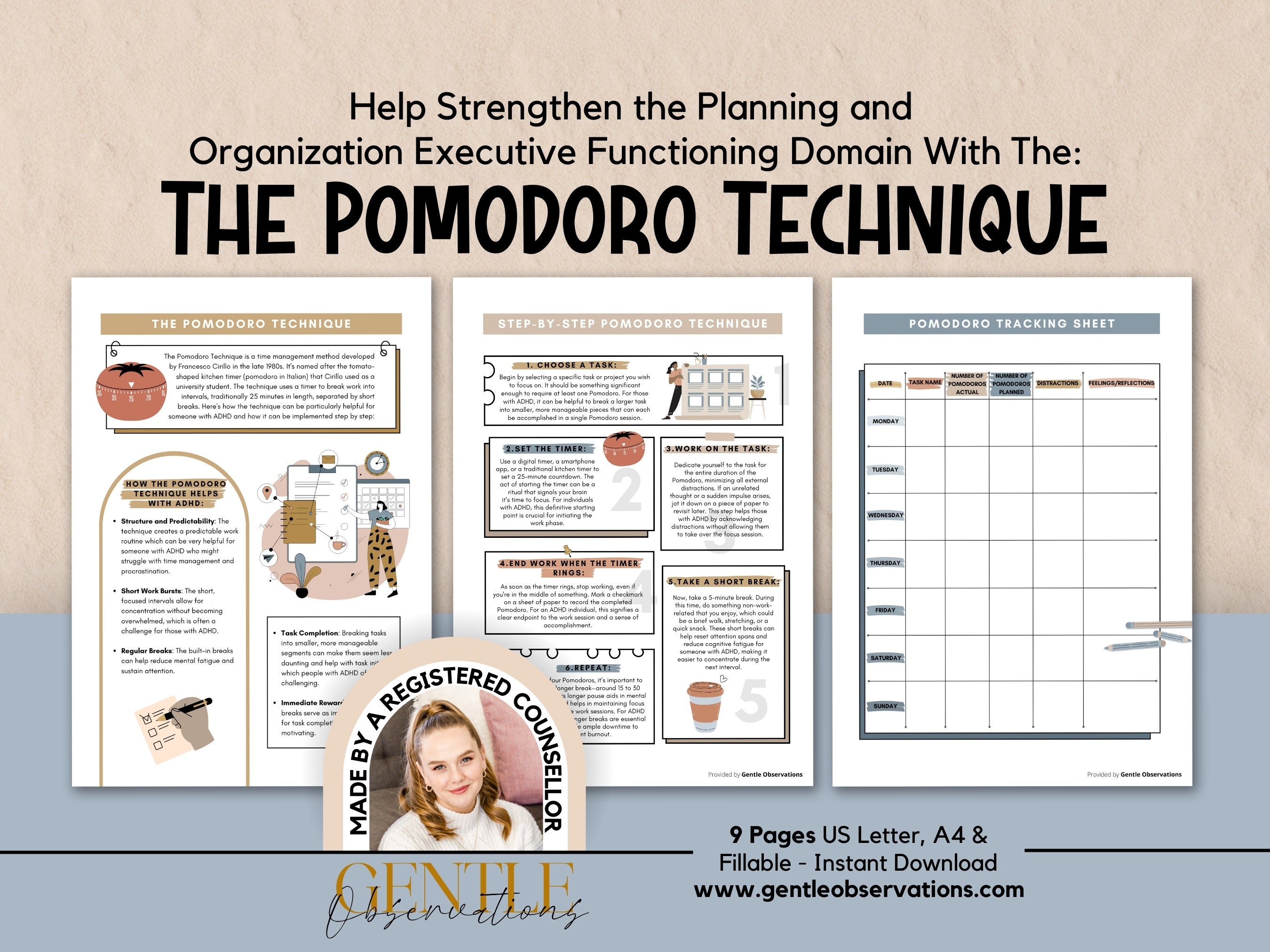 The Pomodoro Technique Managing ADHD Teens & Adults: Time Management ...