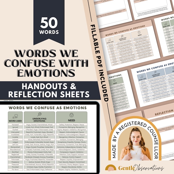 Printable Mental Health Planner, Self-esteem Workbook, Wellness Journal ...